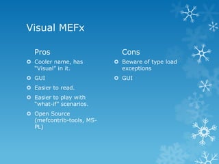 Diagnosing MEF Failure | PPT