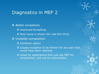 Diagnosing MEF Failure | PPTX