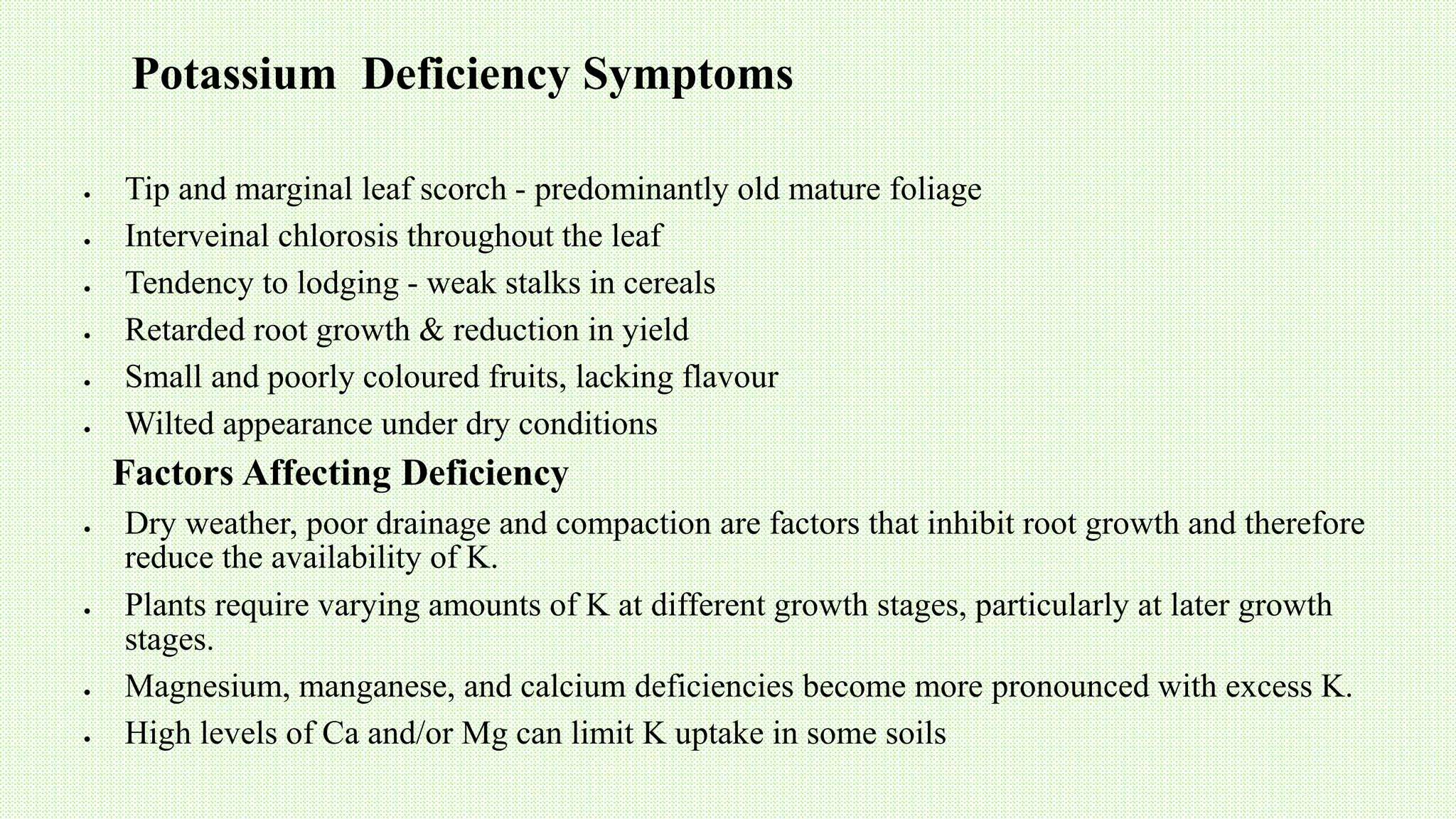Diagnosing nutrient deficieny in wheat | PPTX