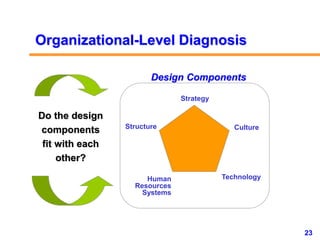 Diagnosing organizational effectiveness ppt slides | PPT