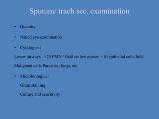 Diagnosing Pulmonary Infections in the ICU | Jindal Chest Clinic | PPT