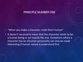 Diagnosing the character’s mind | PPTX