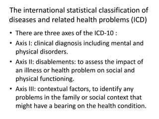 Diagnosis of Mental Disorders | PPTX