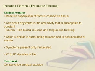 Exophytic lesion in the oral cavity | PPT