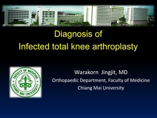 Diagnosis of infected tka (power point file d r 7) | PPT