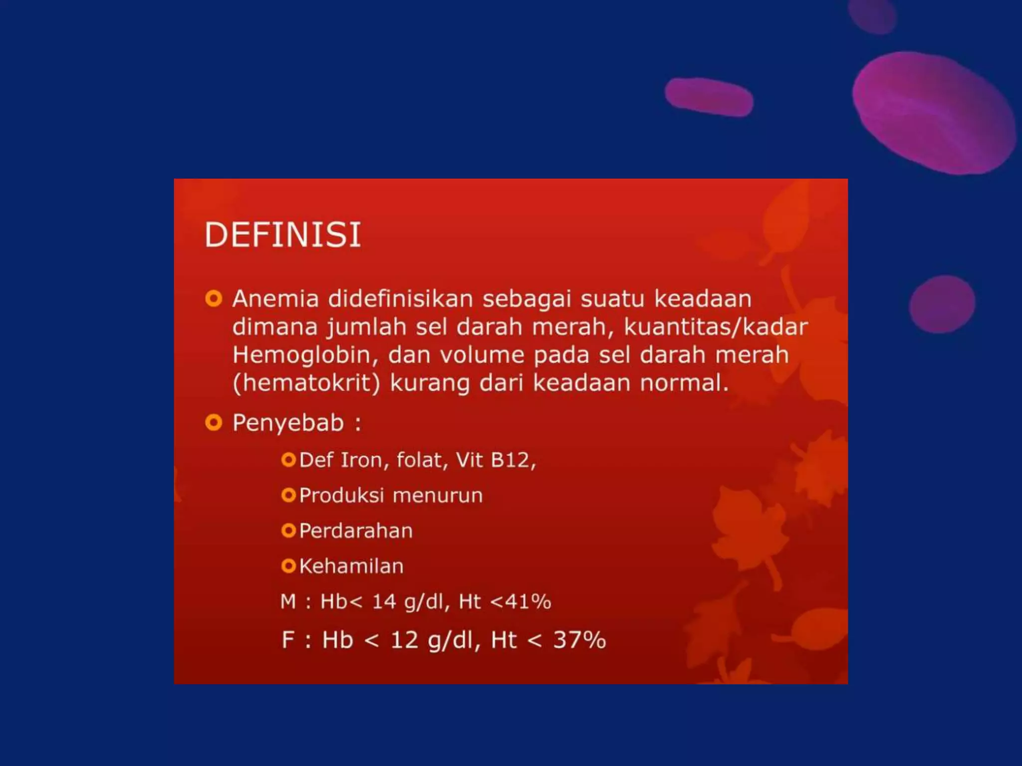 Diagnosis anemia-anak -ppt (1) | PPTX