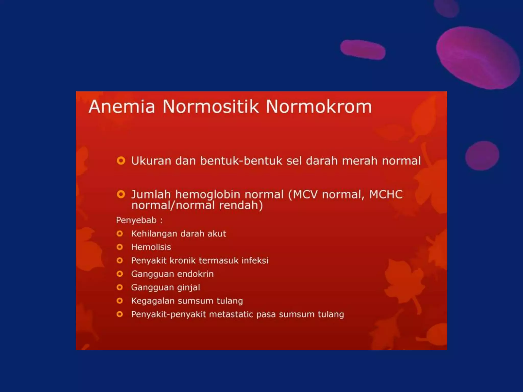 Diagnosis anemia-anak -ppt (1) | PPTX