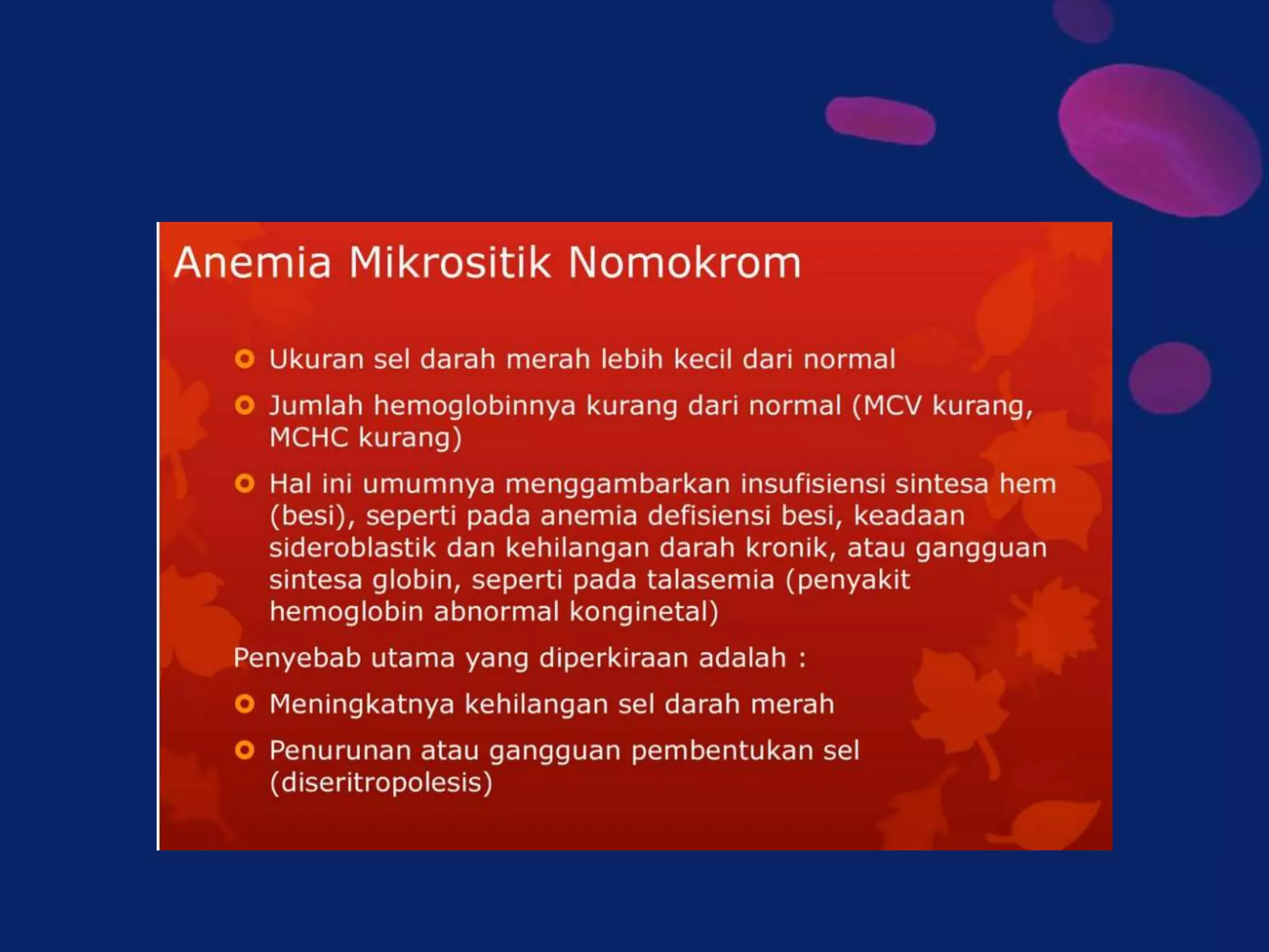 Diagnosis anemia-anak -ppt (1) | PPTX