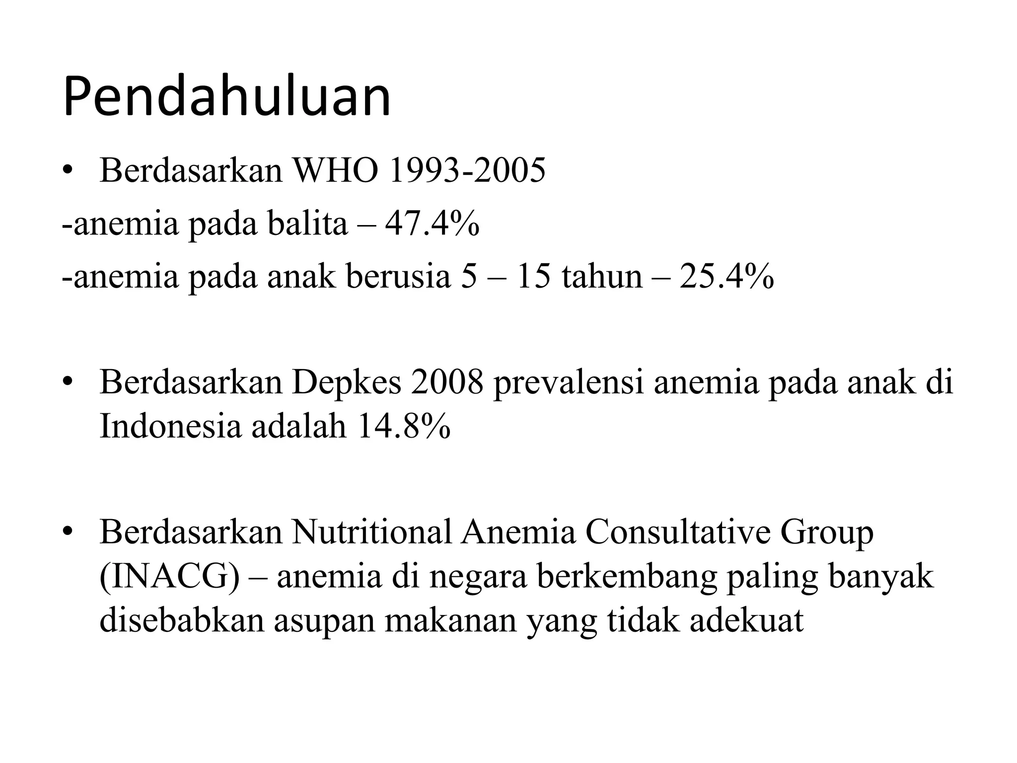 Diagnosis anemia-anak -ppt (1) | PPTX