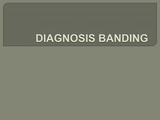 Diagnosis banding kudisan | PPTX