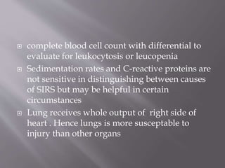 Diagnosis sirs | PPTX