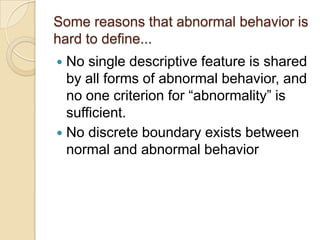 Diagnosis and classification of psychological problems | PPTX