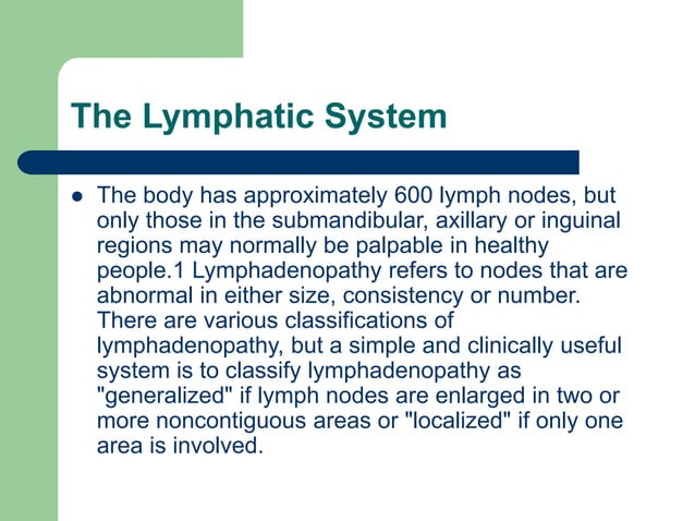Diagnosis and examination of swollen lymph nodes ppt.pptx