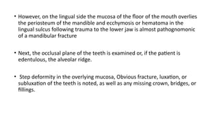 Diagnosis and first aid of maxillofacial trauma.pptx
