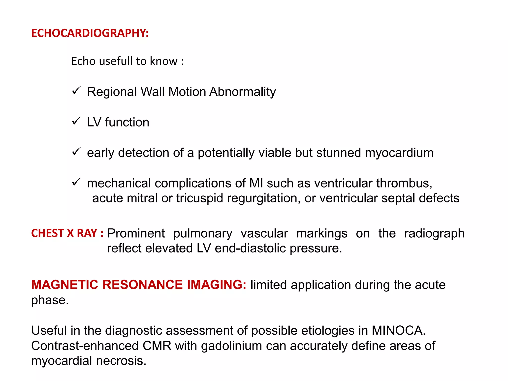 DIAGNOSIS AND MANAGEMENT OF ACS copy.pptx | Heart and Cardiovascular ...