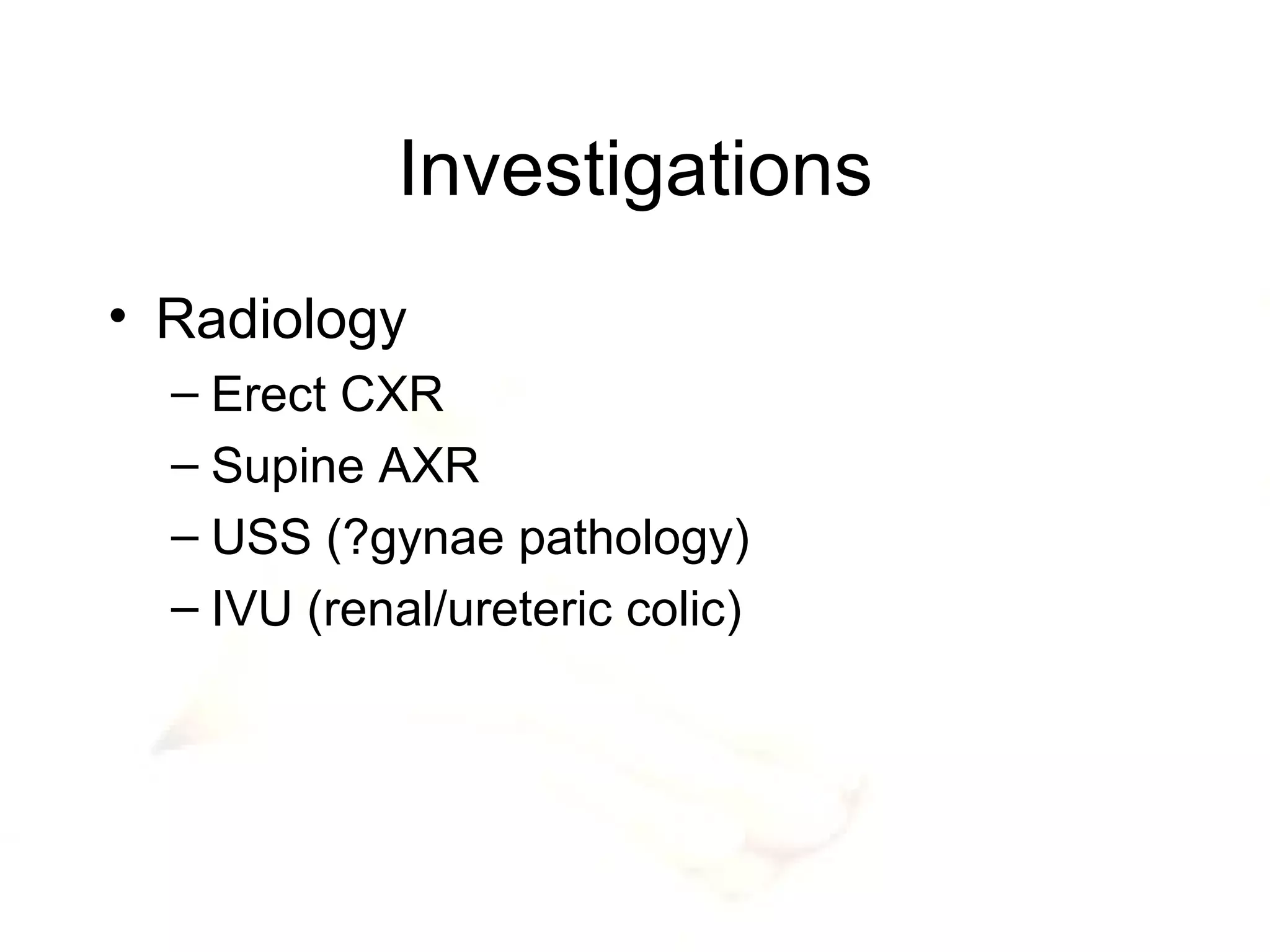 Diagnosis And Management Of Acute Abdominalpain | PPT