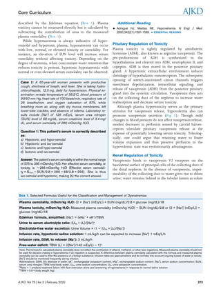 Diagnosis and Management of Disorders of Body Tonicity Hyponatremia and ...