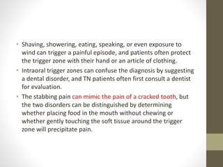 DIAGNOSIS AND MANAGEMENT OF FACIAL PAIN.pptx