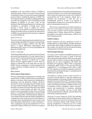 Diagnosis and management of gastroesophageal reflux disease (gerd) jan ...