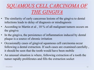 DIAGNOSIS AND MANAGEMENT OF GINGIVAL TUMORS final.ppt