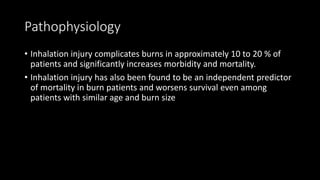 Diagnosis and management of inhalation | PPTX