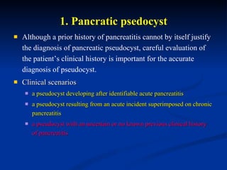 Diagnosis And Management Of Pancreatic Cystic Lesion | PPT | Digestive ...