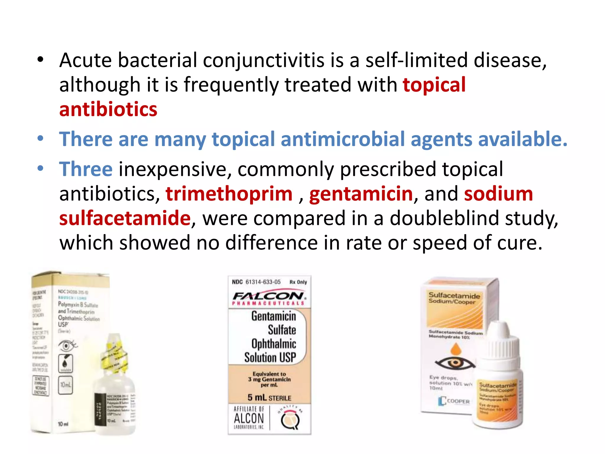 Diagnosis and management of pediatric conjunctivitis | PPTX