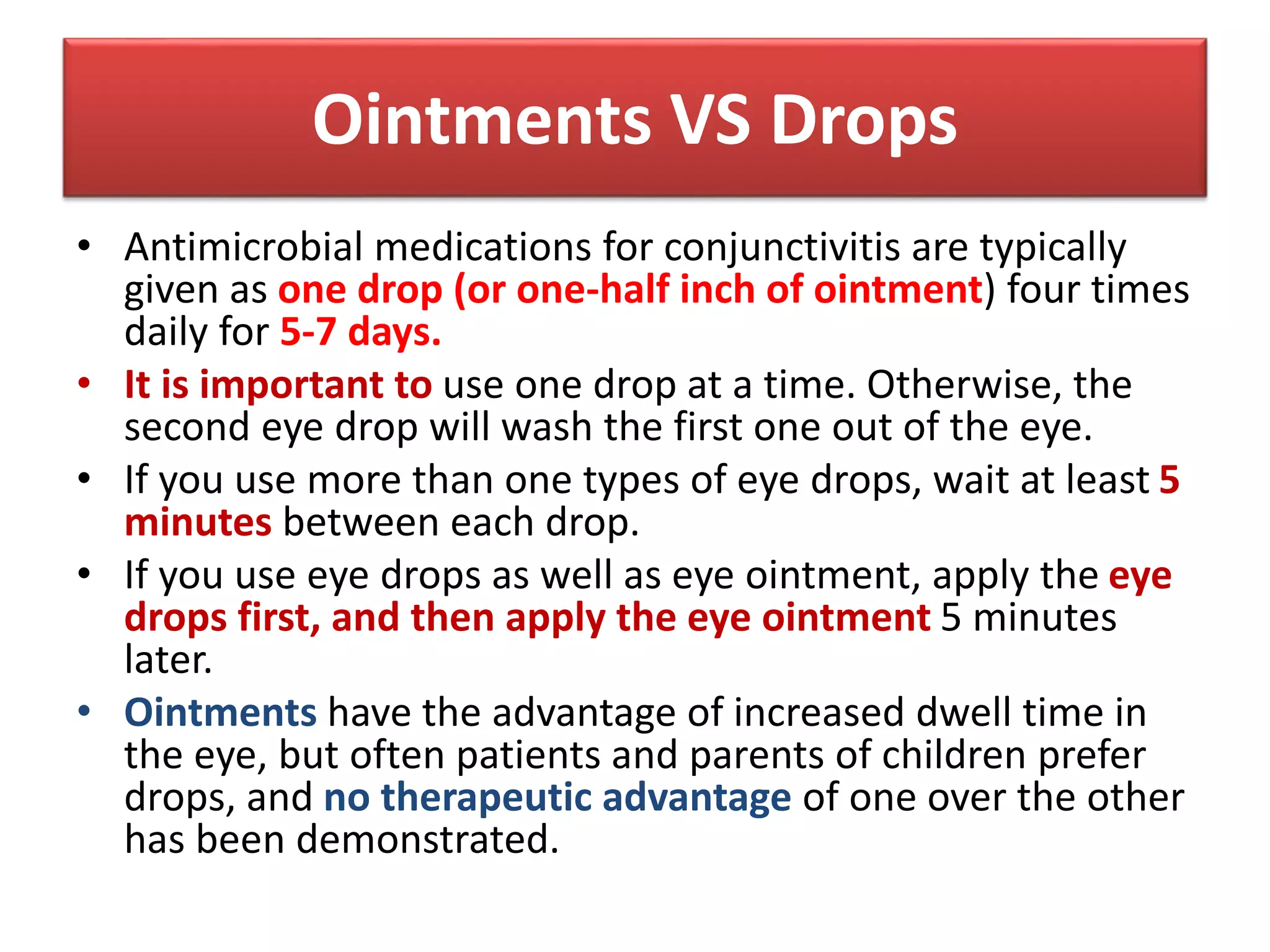 Diagnosis and management of pediatric conjunctivitis | PPTX