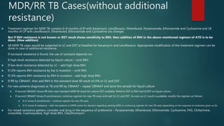 Diagnosis and management of tuberculosis with revised rntcp | PPTX