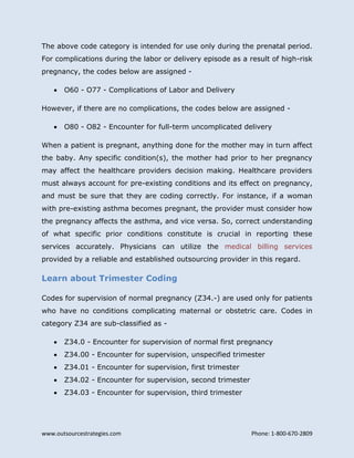 Diagnosis and Medical Coding for High Risk Pregnancy | PDF