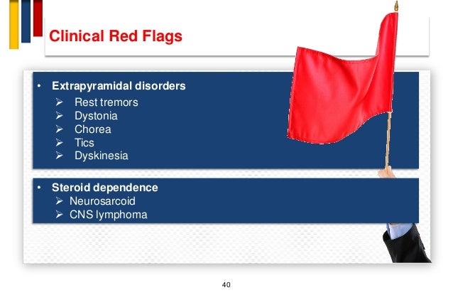 Diagnosis and red flags in Multiple sclerosis