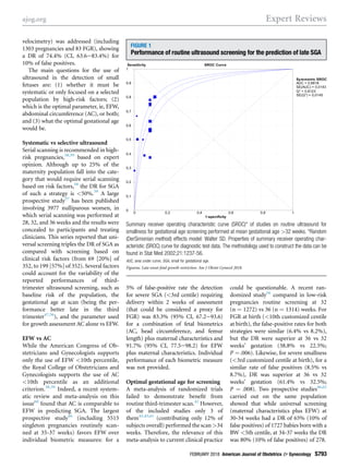 Diagnosis and surveillance of late onset fetal growth restriction 2018 ...