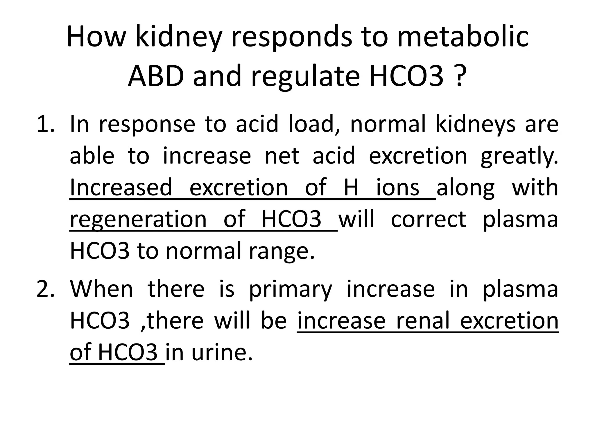Diagnosis and treatment of acid base disorders(1) | PPTX