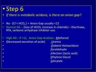 Diagnosis and treatment of acid base disorders(1) | PPTX