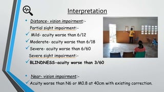 Diagnosis and treatment of blindness | PPTX