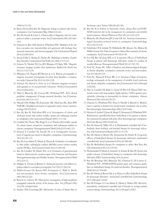 Diagnosis and treatment of Dyssynergic Defecation (Rao) | PDF