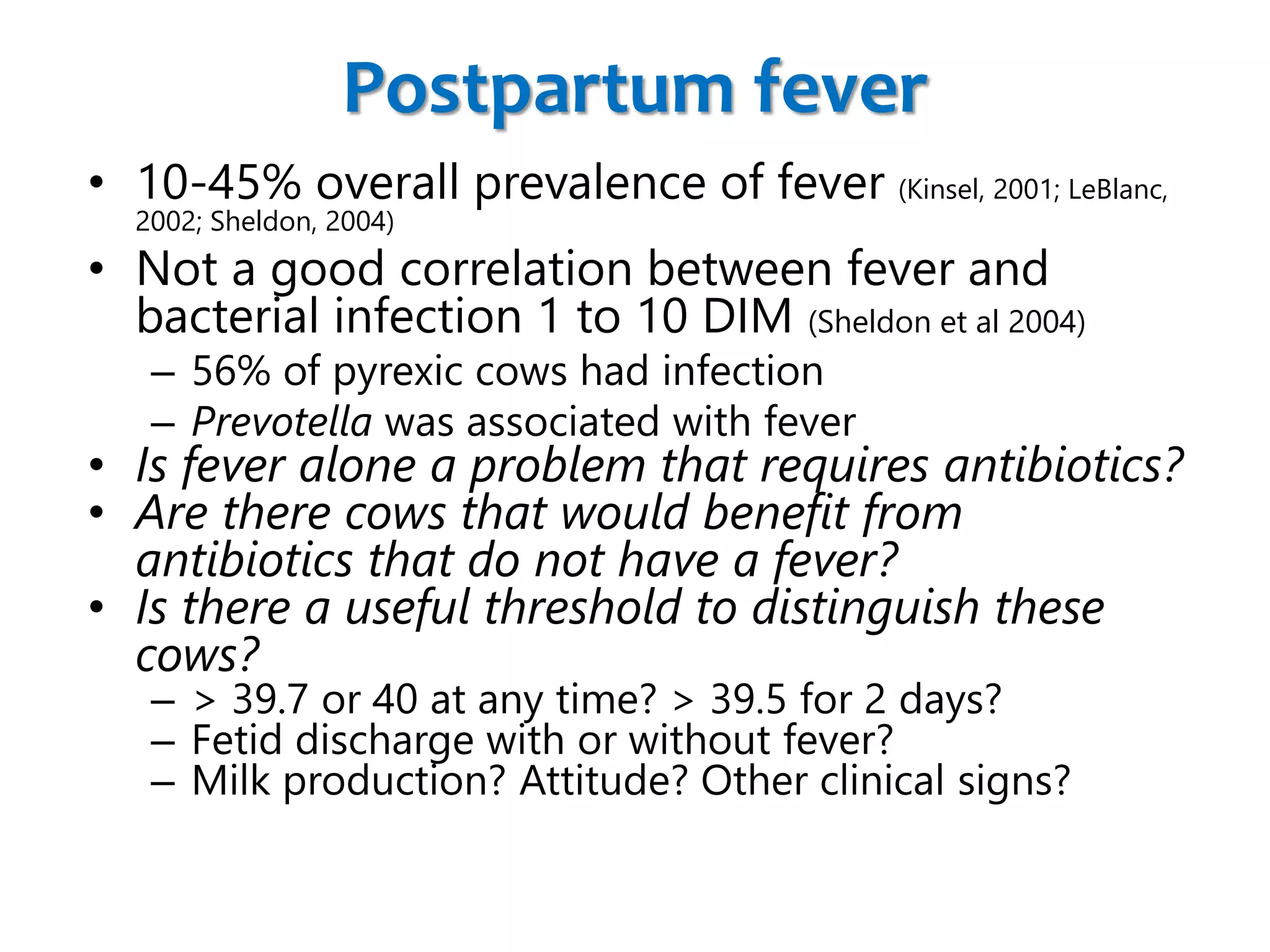 Diagnosis and Treatment of Metritis | PPTX