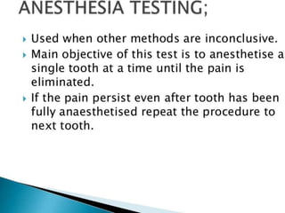 Diagnosis and treatment planing of conservative | PPTX