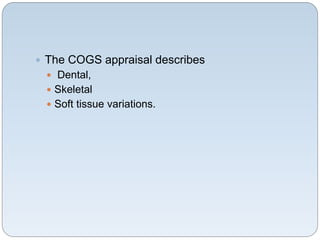 Diagnosis and treatment planning in Orthognathic Surgery | PPTX