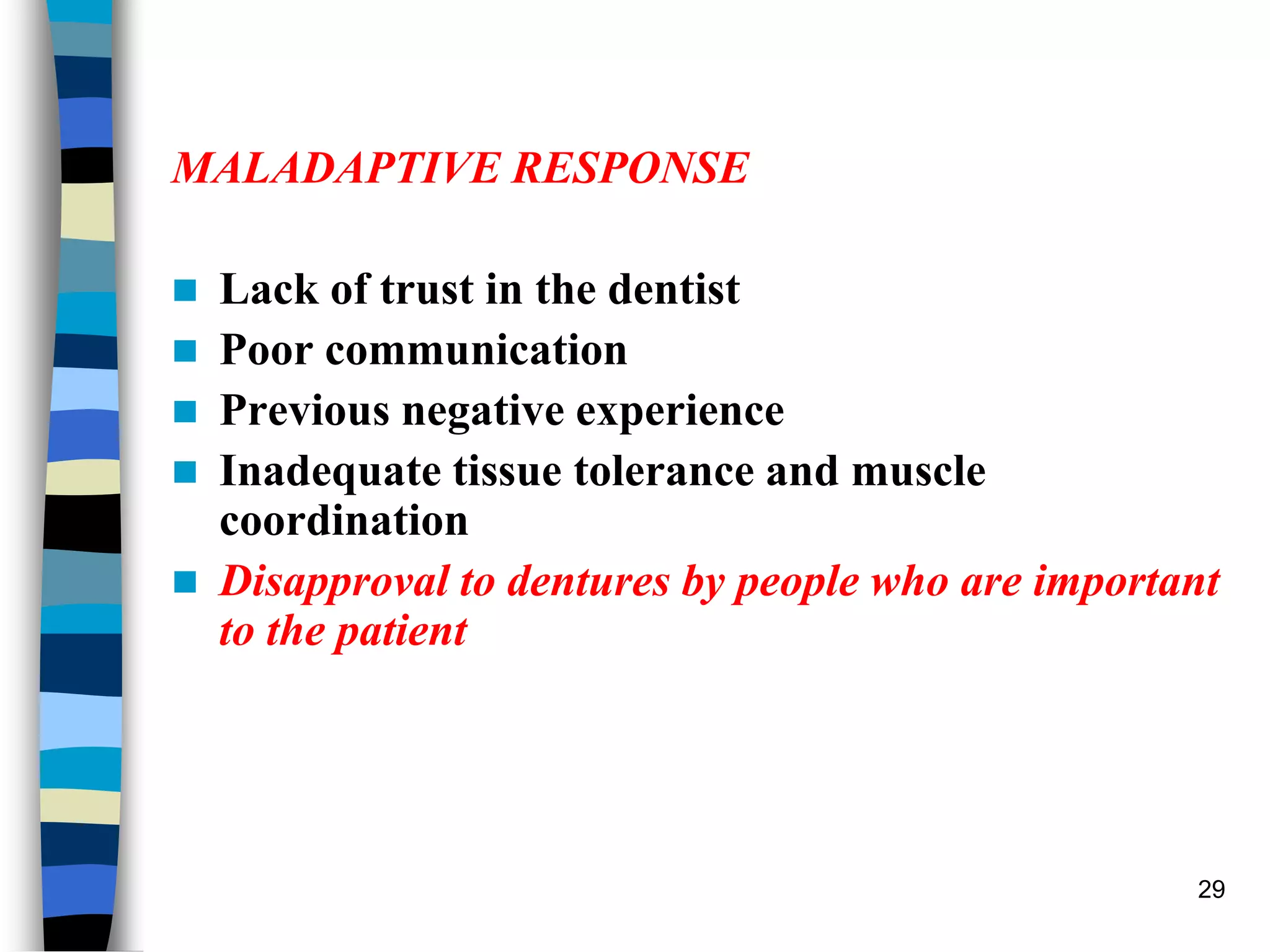 Diagnosis and treatment planning in complete denture patients | PPTX