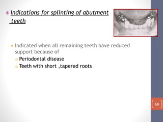 Diagnosis and treatment planning in rpd | PPTX