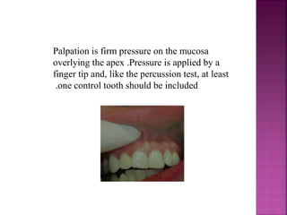 Diagnosis and treatment planing in Endodontics | PPT