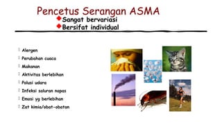 Diagnosis dan Tatalaksana Asma Secara Umum | PPTX