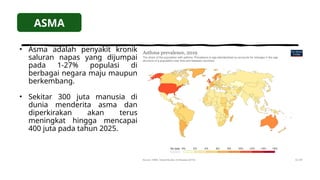 Diagnosis dan Tatalaksana Asma Secara Umum | PPTX