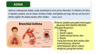 Diagnosis dan Tatalaksana Asma Secara Umum | PPTX