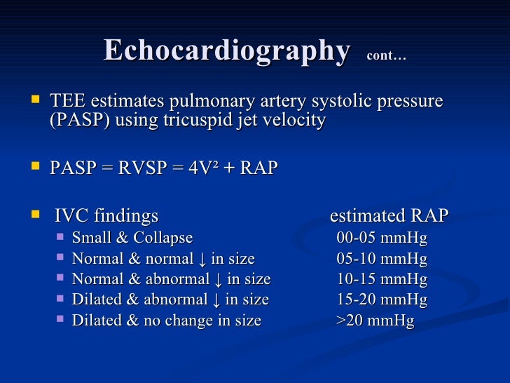 Diagnosis & Classification of Pulmonary Hypertension