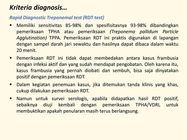 Diagnosis dan Tatalaksana Frambusia.ppsx