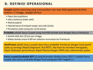 Diagnosis dan Tatalaksana Frambusia.ppsx