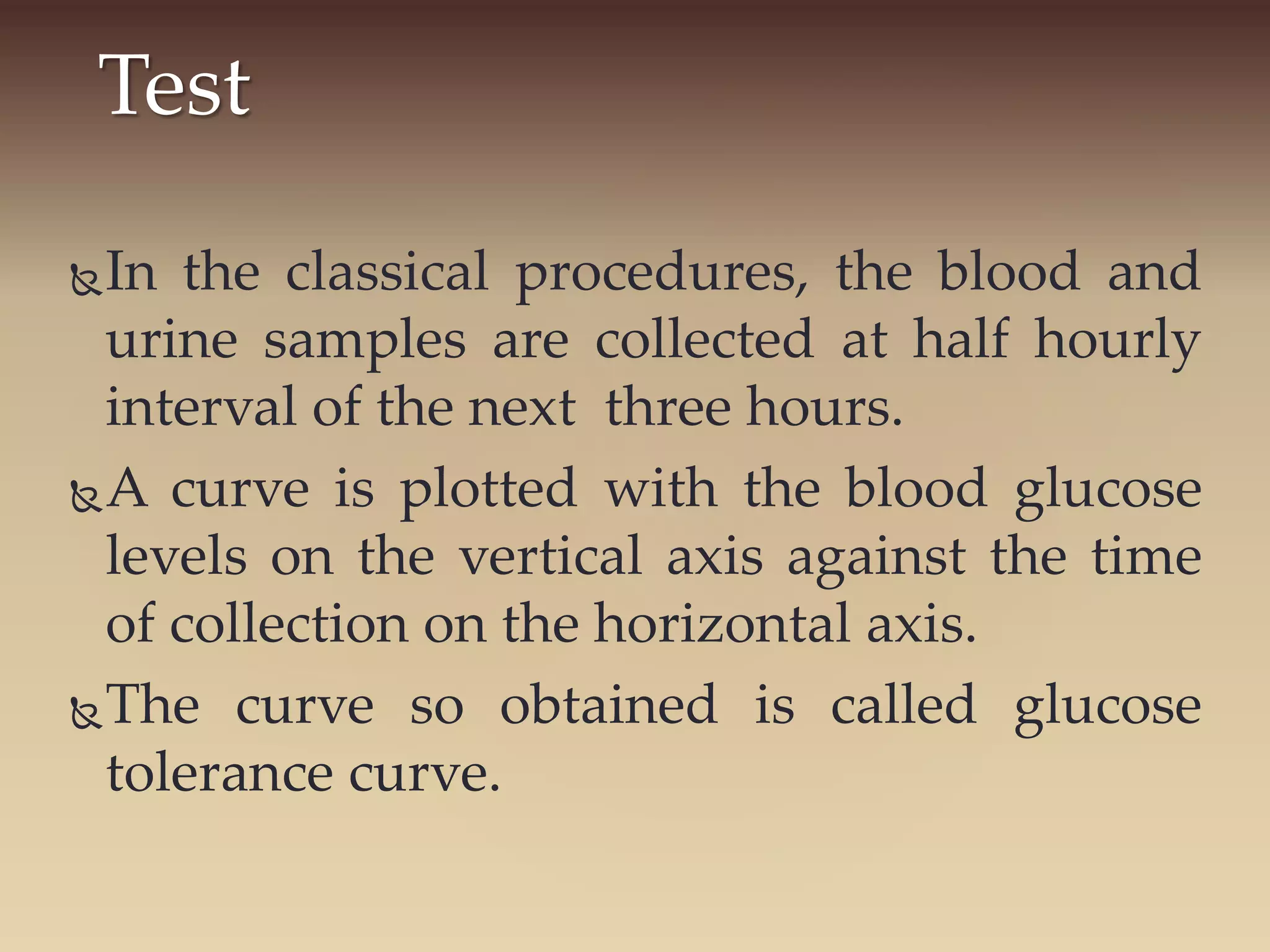 Diagnostic Tests of Diabetes | PPT