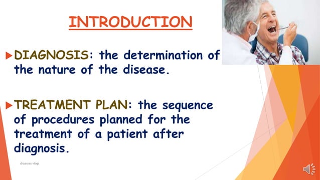 Diagnosis and treatment planning in completely edentulous patients | PPTX